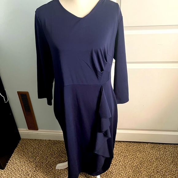 Dresses | Dark Navy Cocktail Dress | Poshmark